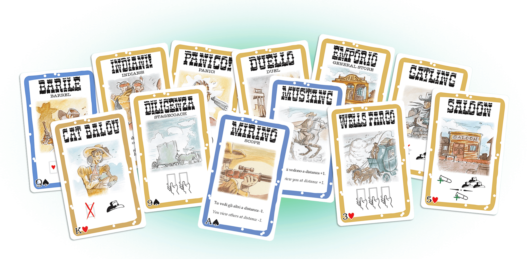 Bang! Card Game: Simplified Rules & Strategy Guide – WEE WABBIT
